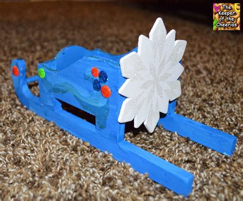 Frozen Sleigh The Keeper Of The Cheerios