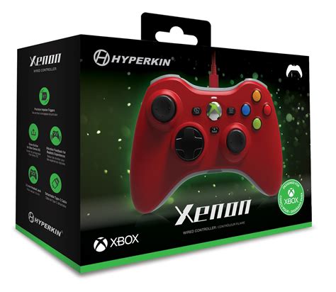 Hyperkin Xbox Xenon Wired Controller Red Xbox Series X Xbox One Buy Now At Mighty Ape