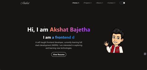 akshat bajetha on linkedin 🌟 excited to share my brand new portfolio