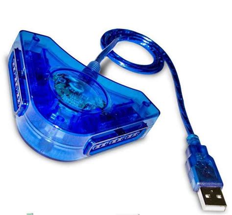 New 2 Port Ps1 Ps2 Psx To Pc Adapter Usb Converter For Game Controller