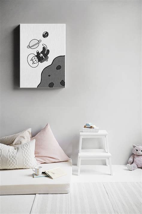 Outer Space Canvas Artdesign