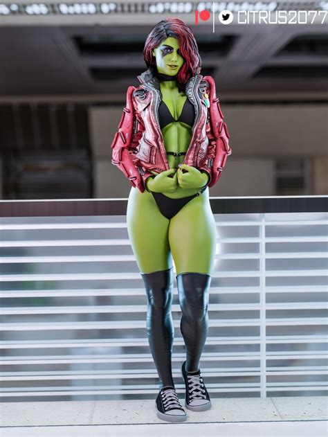 Sexy Gamora Citrus2077 Marvel Rsuperheroporn
