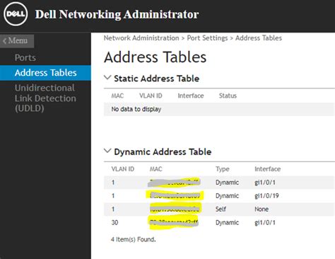 How To Check The Mac Address Table On Dell Emc Networking X Series