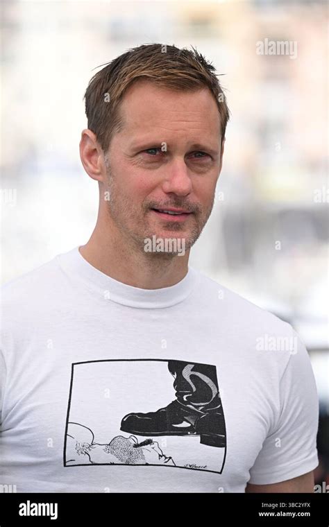Alexander Skarsgard During The Pillion Photocall At The 78th Cannes