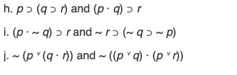 Solved Use The Truth Table Method To Decide Whether The Chegg Com