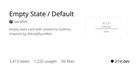 21stdev Discover Share And Craft Ui Components