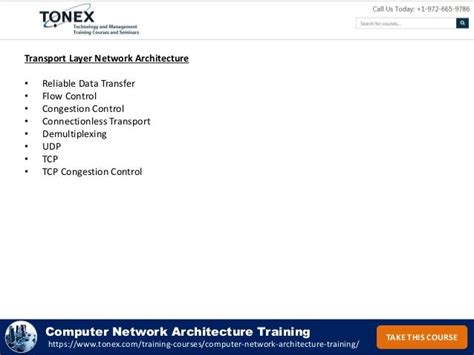 Computer Network Architecture Training