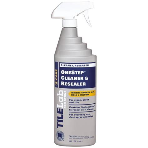 Custom Building Products Tilelab Grout Tile Cleaner And Resealer 32 Fl