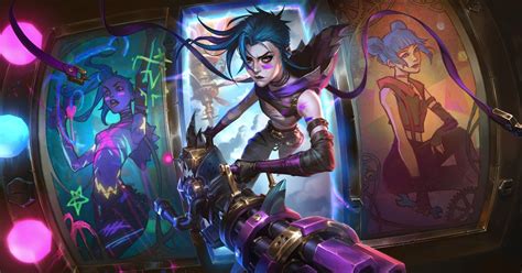 Lol Arcane Fractured Jinx Exalted Skin Splash Art Price And Release