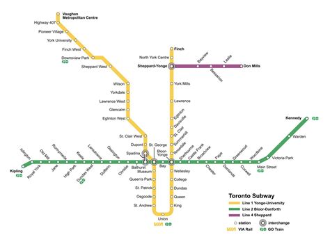 Your New Ttc Subway Map As Of August 2023 R Toronto