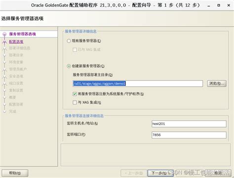 【oracle】ogg 微服务架构初探1（环境安装） ogg21c 微服务 csdn博客