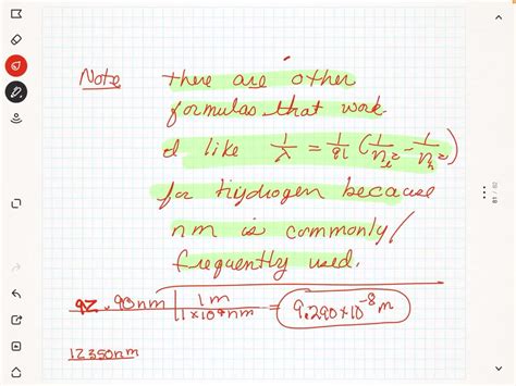 Solved Chemwork Calculate The Longest And Shortest Wavelengths Of Light Emitted By Electrons