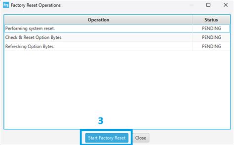 Restoring The Stm32 Option Bytes To Their Factory Stmicroelectronics Community