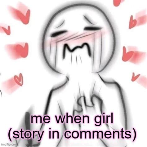 Cute Blushing Meme