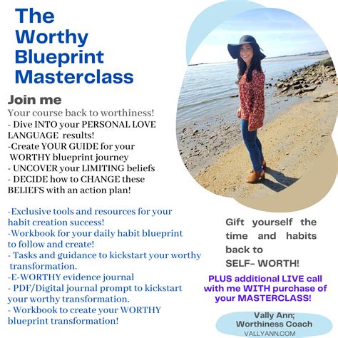 Worthy Blueprint Masterclass Vally Ann