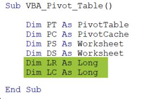 VBA Pivot Table In Excel Step By Step Examples How To Create