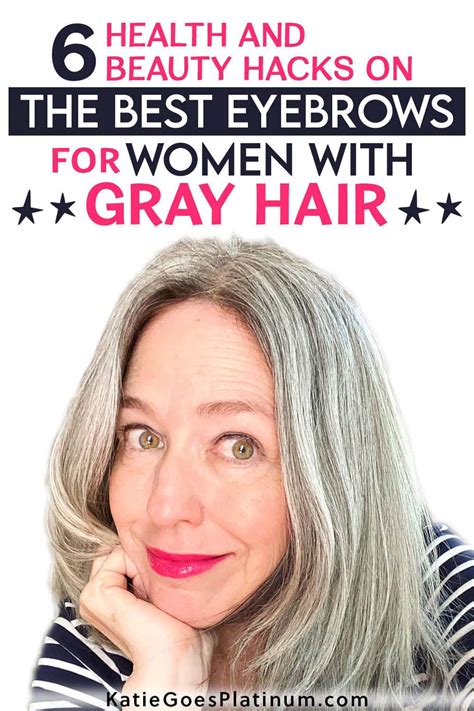 6 Things You Need To Do Now To Tame Your Gray Hair Eyebrows