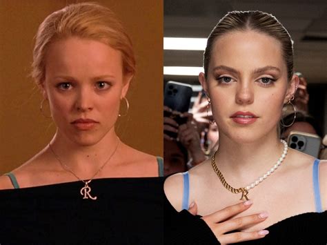Rachel Mcadams Officially Passed The Regina George Torch To Rene Rapp