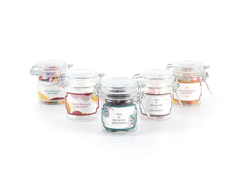 Weckpot Snoep Met Naam Klein Thnx