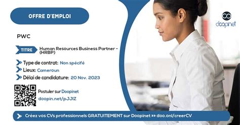 PwC Human Resources Business Partner HRBP Ca