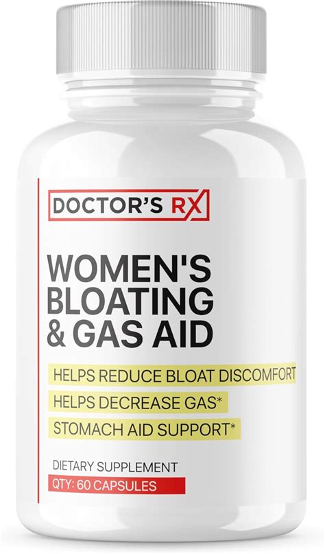 Doctors Rx 1 Rated Bloating And Gas Relief Supplement For