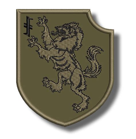 Werwolf Embroidered Patch 7x8 Cm Patch