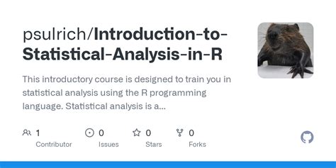 github psulrich introduction to statistical analysis in r this introductory course is