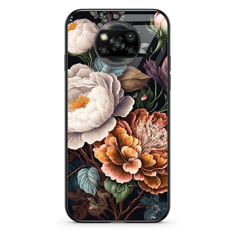 Etui Szklane Xiaomi POCO X3 NFC Piwonie III PieceofCase Sklep EMPIK COM