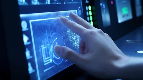 Premium Photo Generative Ai Fingerprint Scanning Biometric Authentication Cybersecurity And