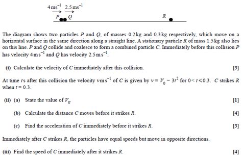 Exam Questions Momentum Examsolutions