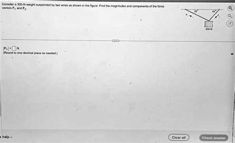 solved texts need help solving consider a 300 n weight suspended by