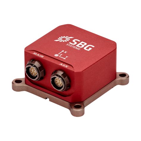 Ellipse E Ins Avec Gnss Externe Pour La Navigation Sbg Systems