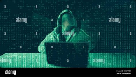 Hacker Stealing Data Stock Photo Alamy