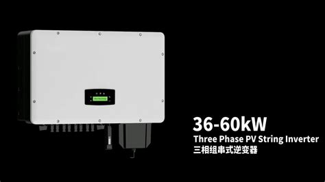 60kw Pv String Three Phase Inverter For On Grid Solar Energy Three