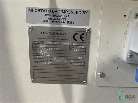 SCM Minimax SC2C Sliding Table Saw For Sale Netherlands Wijchen FQ44100