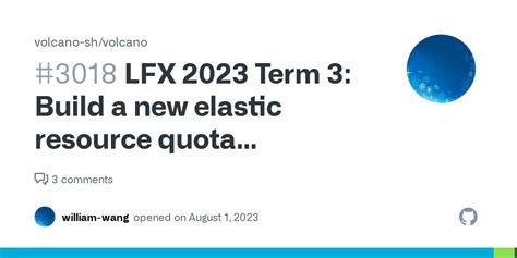 Lfx 2023 Term 3 Build A New Elastic Resource Quota Mechinism In