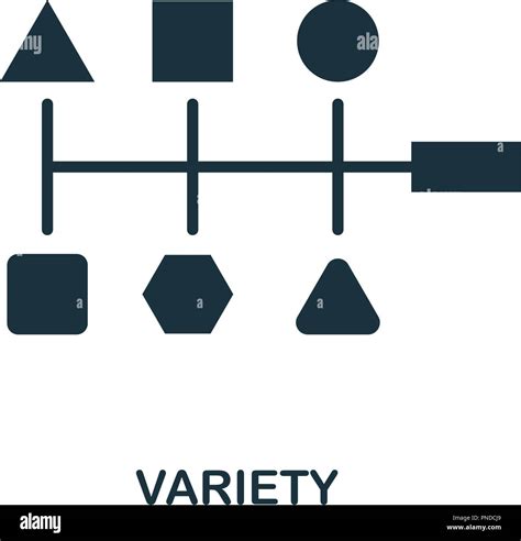 Variety Icon Monochrome Style Design From Big Data Collection Ui Pixel Perfect Simple