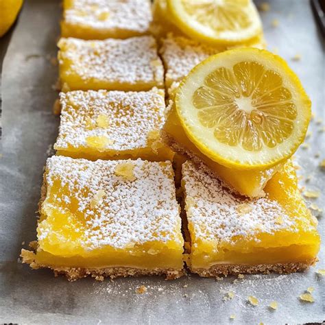 Meyer Lemon Bars Recipe