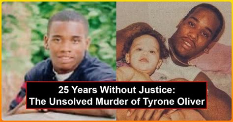 25 Years Without Justice The Unsolved Murder Of Tyrone Oliver