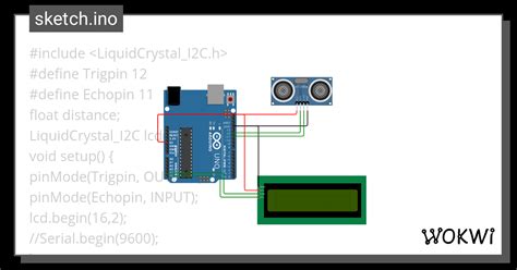 测距led Wokwi Esp32 Stm32 Arduino Simulator