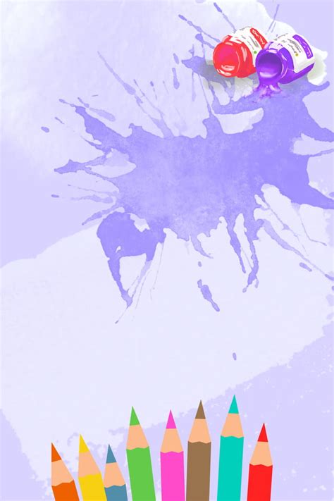 미술 교육 미술 수업 어린이 미술 어린이 그림 자료 미술 모집 포스터 배경 배경 일러스트 및 사진 무료 다운로드 Pngtree