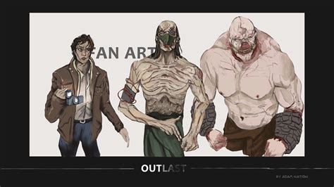 Artstation Outlast Villains Comeback