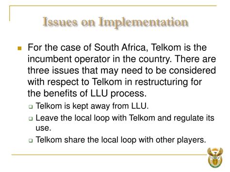 PPT Local Loop Unbundling PowerPoint Presentation Free Download ID
