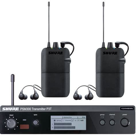 Shure PSM Twin Pack Wireless In Ear PSM TWIN PACK G
