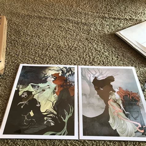 Lenore Edgar Allen Poe Poetry Art Print Death Grim Reaper Gothic Romance Love