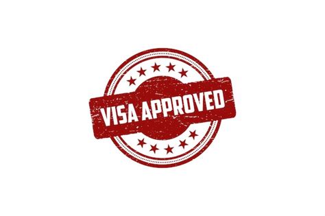 Premium Vector Visa Approved Grunge Rubber Stamp