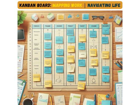 Digital Visual Kanban Board Efficient Customizable Kanban Tool Agile Project Management Drag And