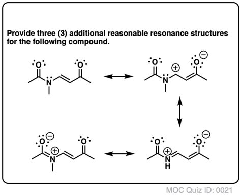 Resonance Structures Practice Master Organic Chemistry