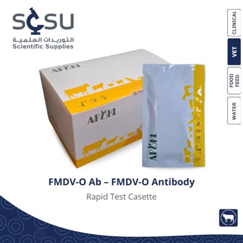 Fmdv O Ag Bovine Fmdv O Antibody Rapid Test Serum Plasma Apoki