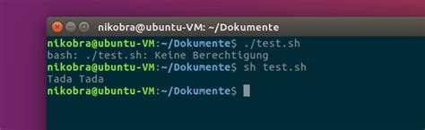 Shellscript Ohne Execute Flag Im Terminal Ausführen Techgrubede